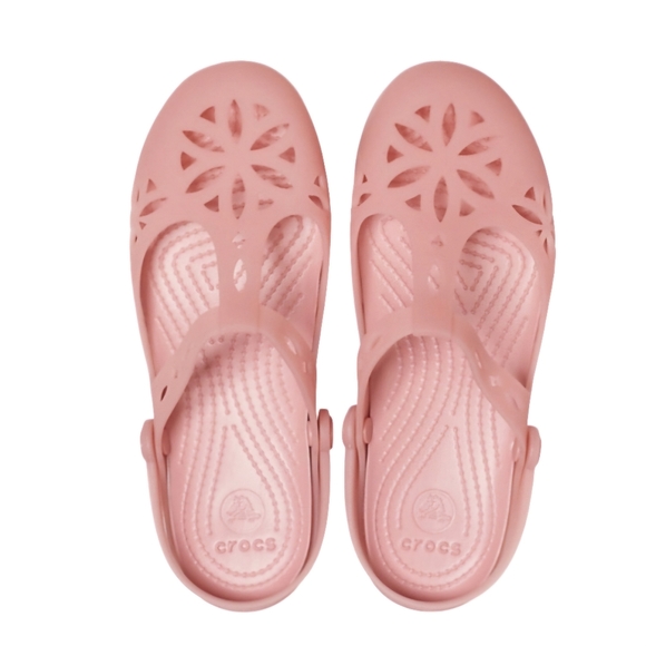 CROCS | Shoes | Crocs Womens Isabella Clogs Pink Blush Size 7 Slipons ...